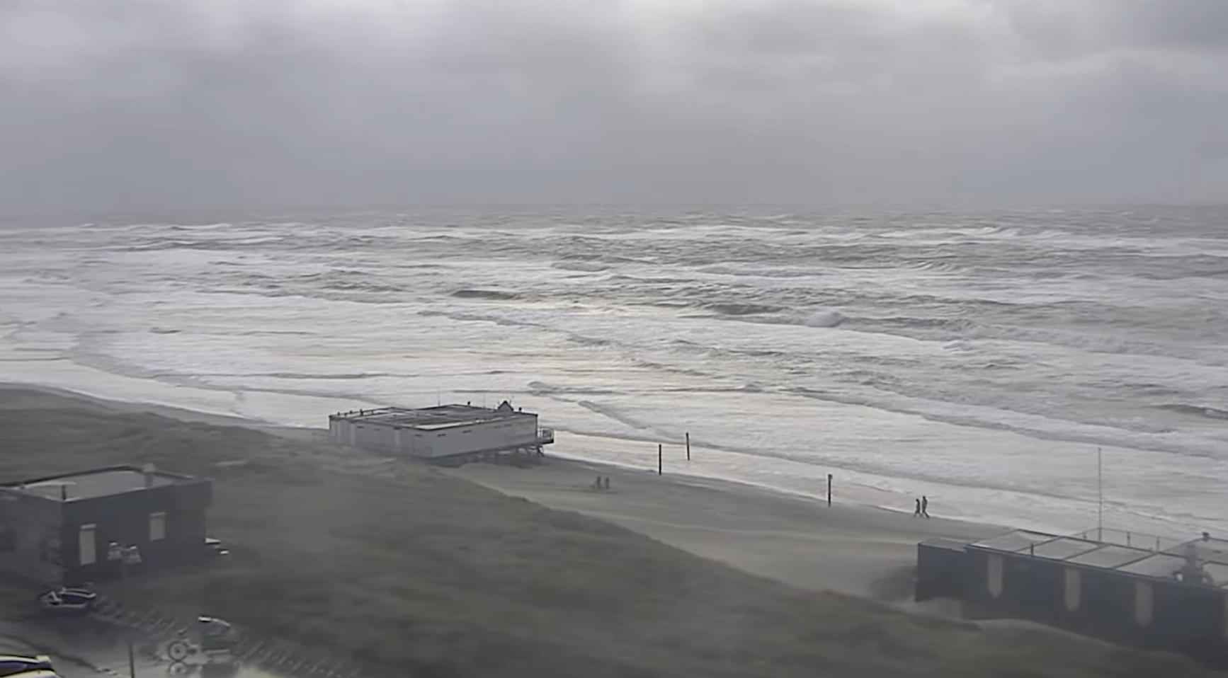 Fifth storm this year makes landfall in the Netherlands; Hundreds of ...