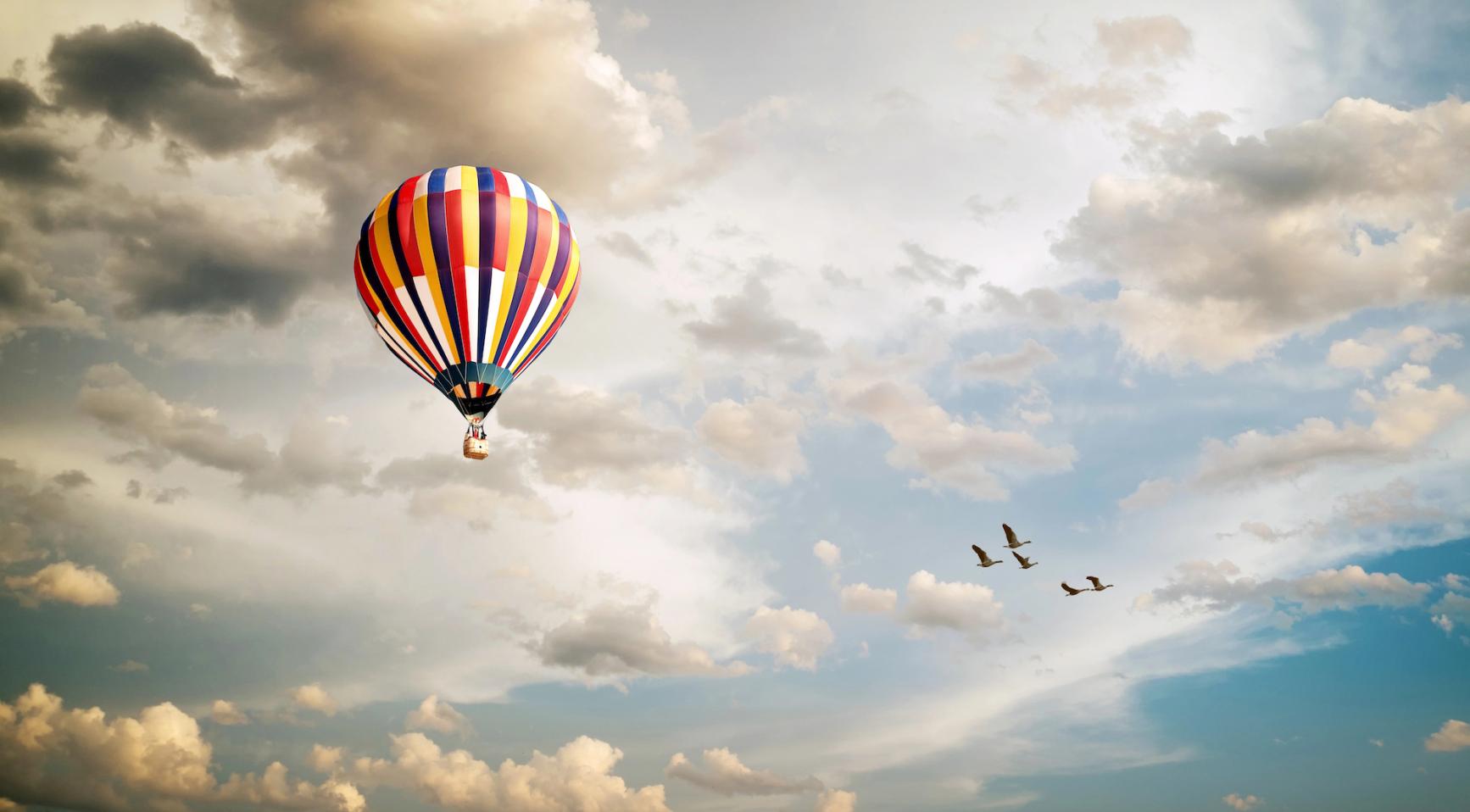 Body found in residential garden after passenger jumps from hot air ...