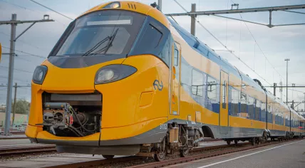 New NS Intercity trains being tested between The Hague and Eindhoven ...