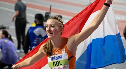 Femke Bol in the running of being elected best athlete in Europe for ...